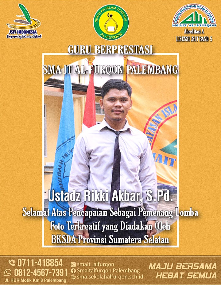 Ustadz Riky Akbar Raih Juara Terkreatif BKSDA Se-sumsel – Medconas.com