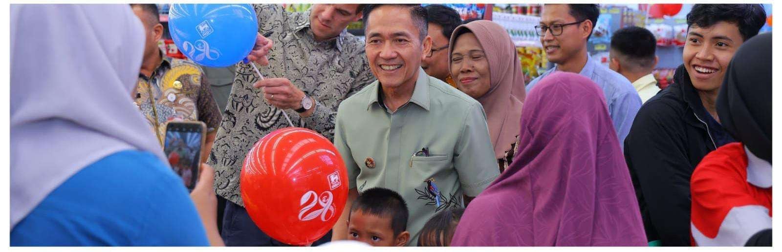 Hadiri Pembukaan Gerai Super Indo, Ratu Dewa : Membantu Roda ...